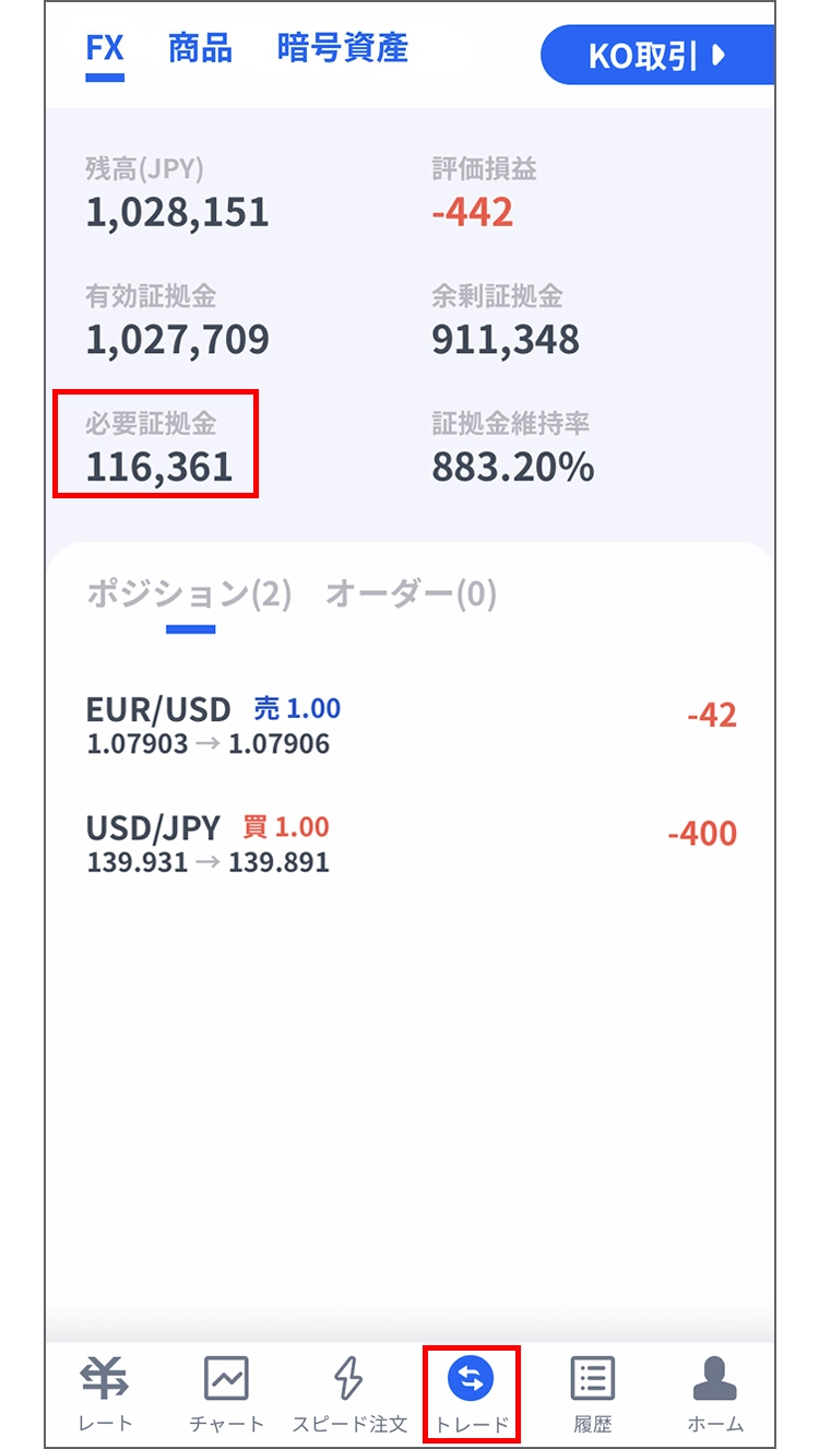 【FXTF GX-FX】レバレッジ