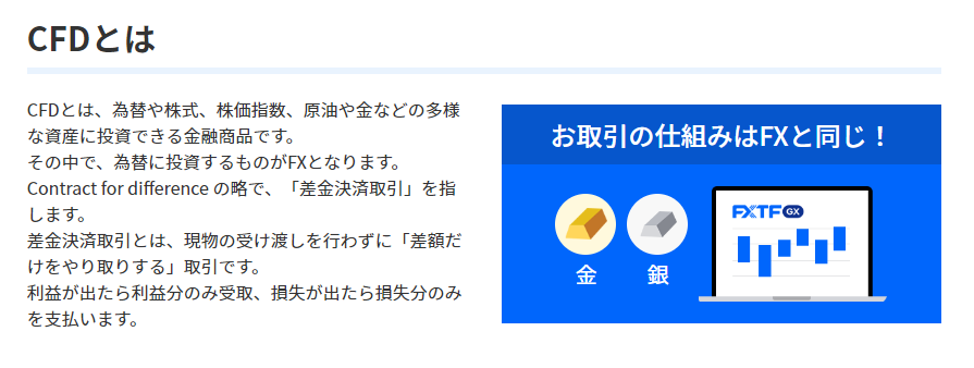 【ライブ口座】『 FXTF GX』に商品CFD銘柄追加のお知らせ（2022年12月3日）